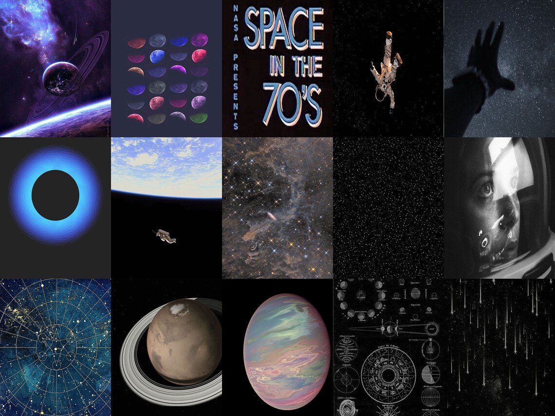 Space-core aesthetic space lovers cosmic astronauts | Etsy