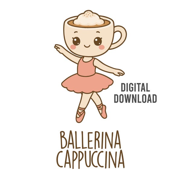 Ballerina capuchina png - Etsy México