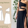 Drawstring Tank Top Sewing Pattern PDF XS-XL - Etsy