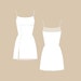Fitted Mini Dress Sewing Pattern PDF S-XL - Etsy