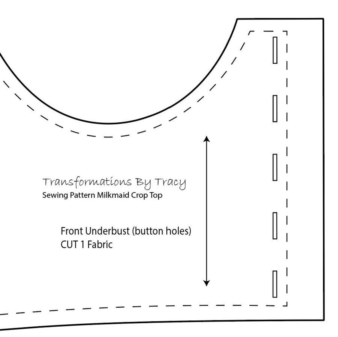 Milkmaid Top Sewing Pattern PDF | Etsy
