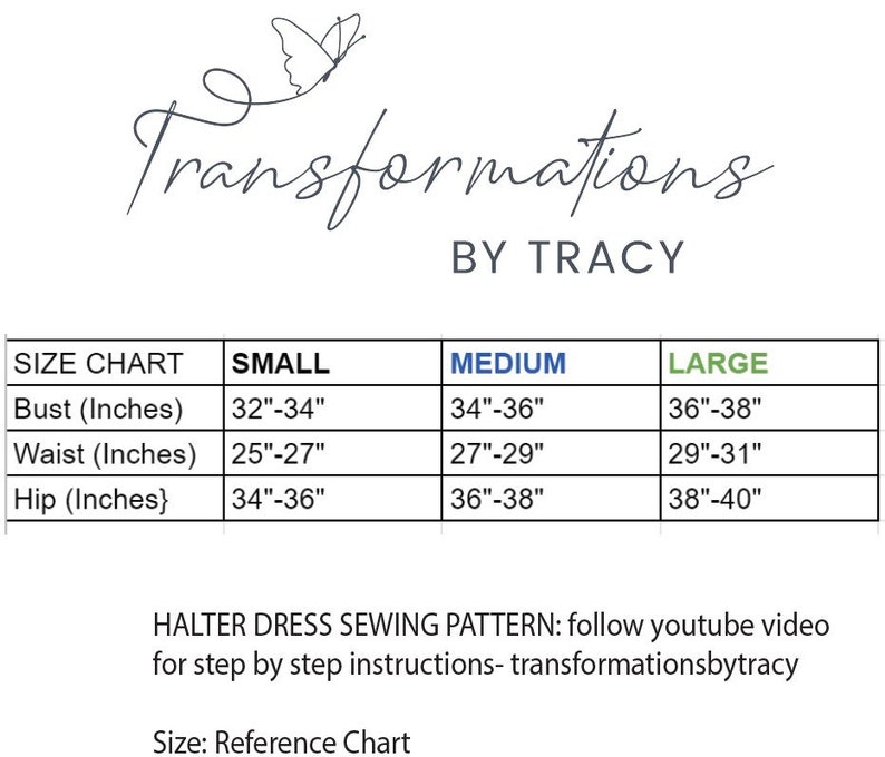 Halter Dress Sewing Pattern PDF S-L - Etsy Australia