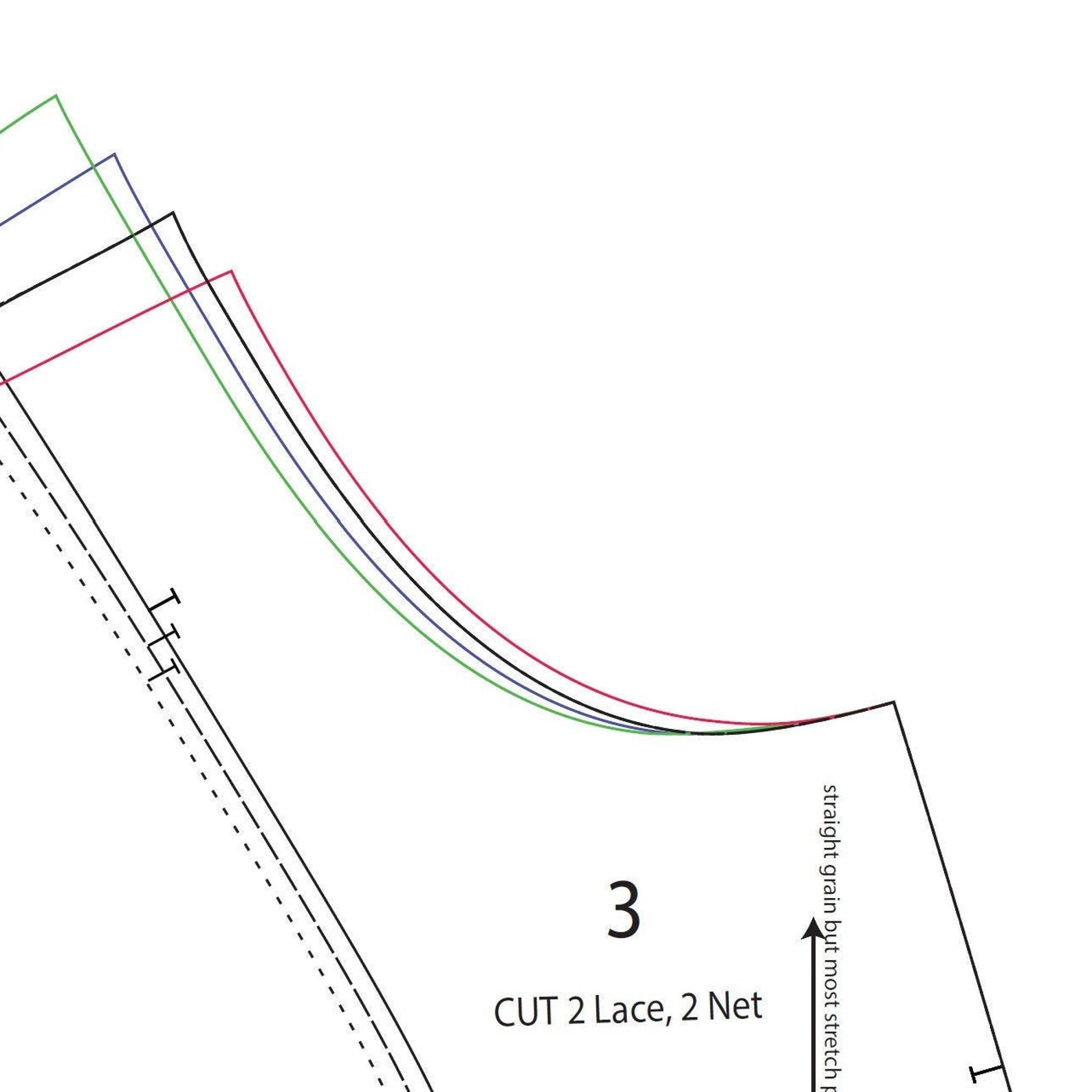 Lace Underbust Sewing Pattern PDF 34A-34D - Etsy Canada