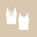 Drawstring Tank Top Sewing Pattern PDF 00-14 - Etsy