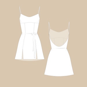 Holiday Velvet Dress Sewing Pattern PDF XS-L - Etsy