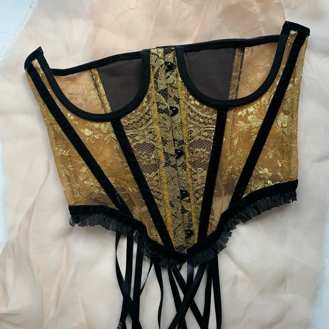 Lace Underbust Sewing Pattern PDF 34A-34D - Etsy Canada