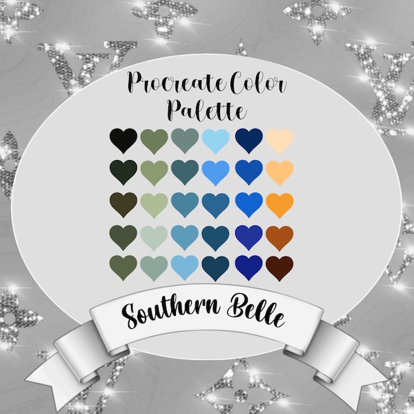 Southern Color Palette - Etsy