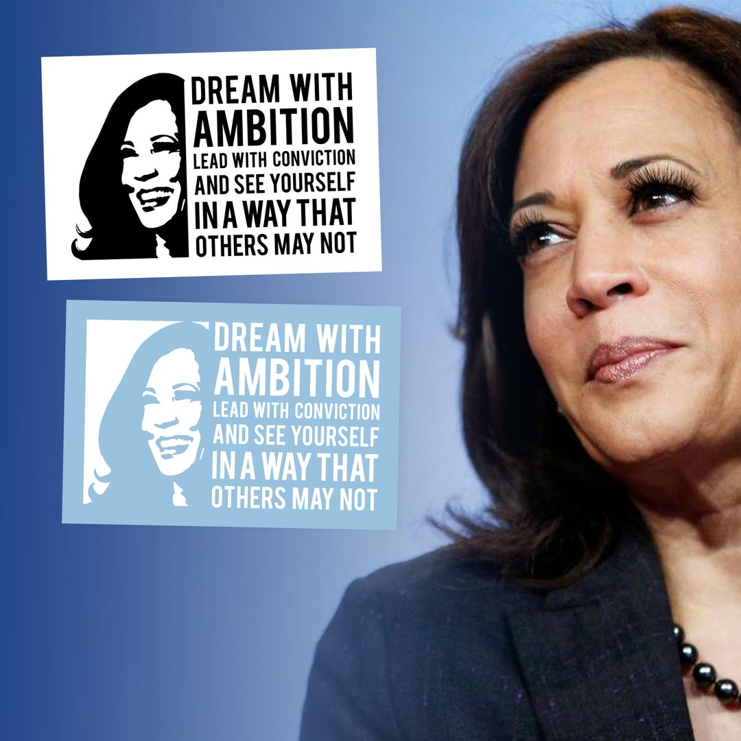 Kamala Harris Decal, Harris 2024 Decal, Political Decal, Democrat Decal ...