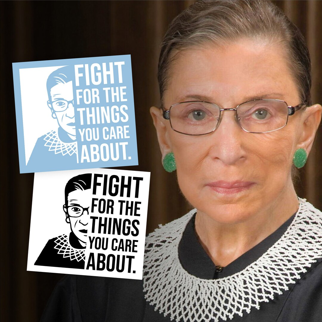 Ruth Bader Ginsburg Decal, RBG Decal, Ruth Bader Ginsburg Quote Decal ...