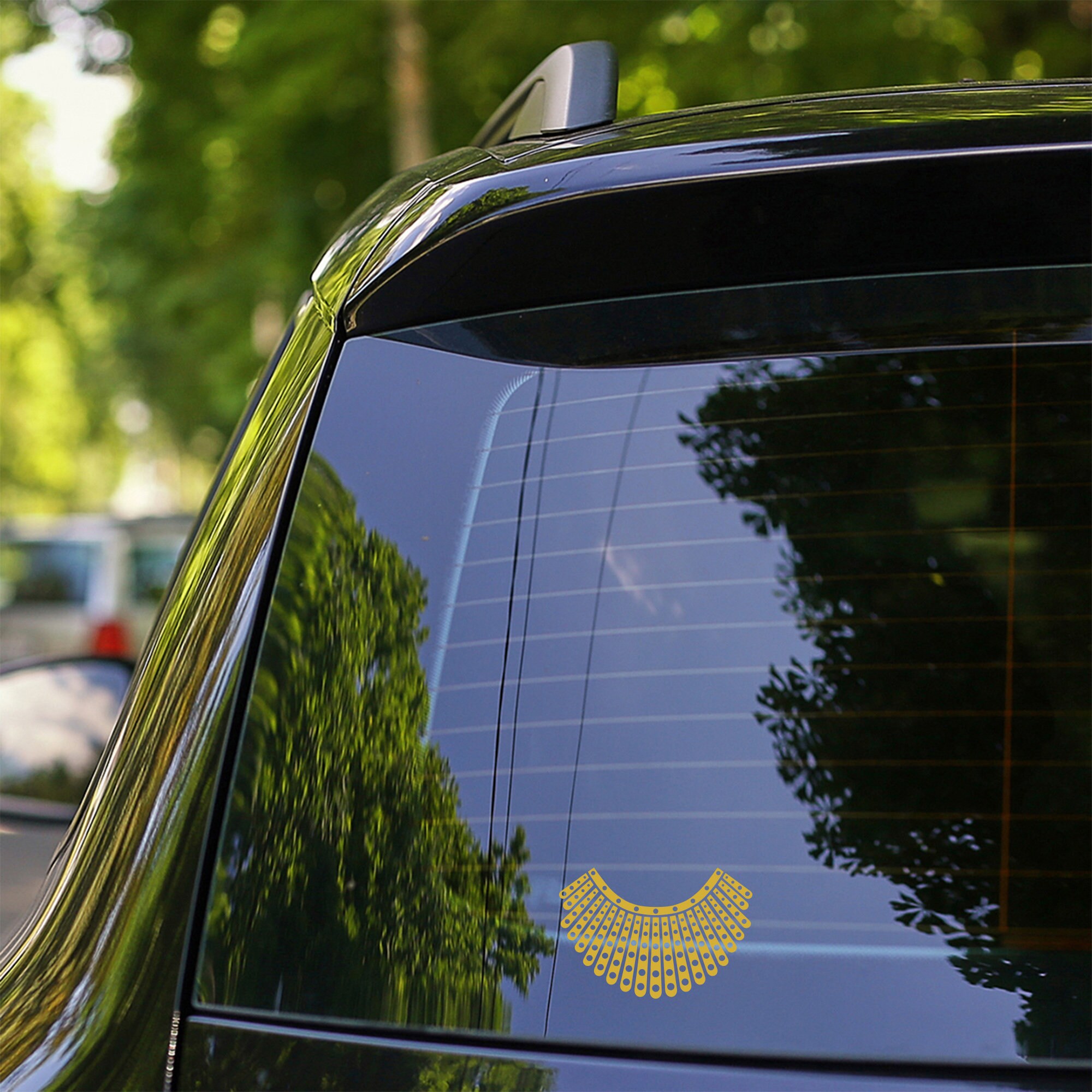 RBG Dissent Collar Decal, Ruth Bader Ginsburg Dissent Collar, RBG ...