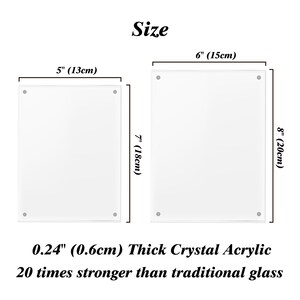 Custom Photo Collage Plaque Personalized Picture Frames Glass - Etsy