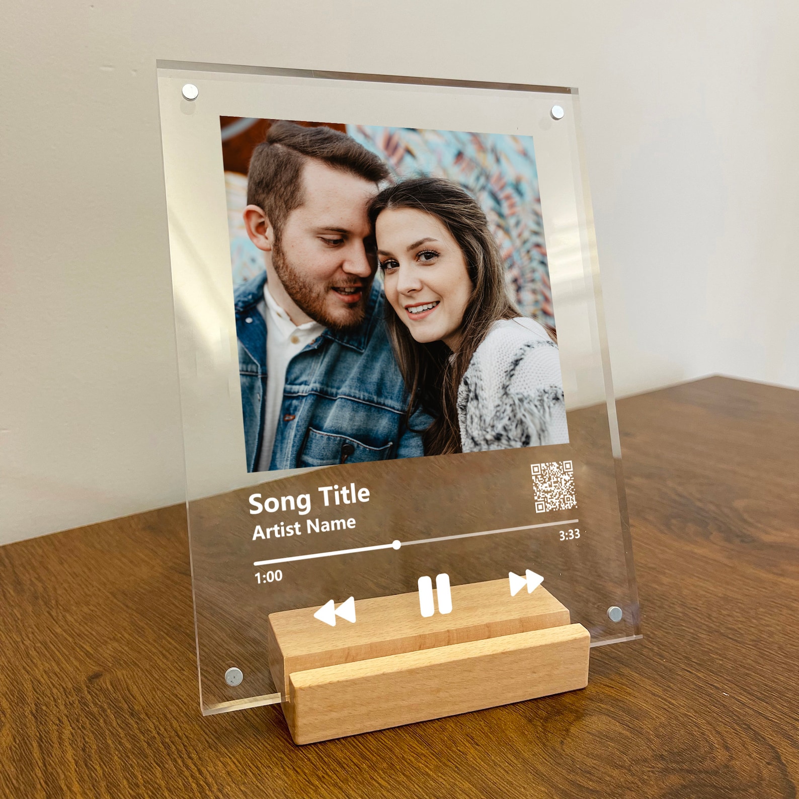 Custom Music and Song Plaque Personalized Picture Frames - Etsy