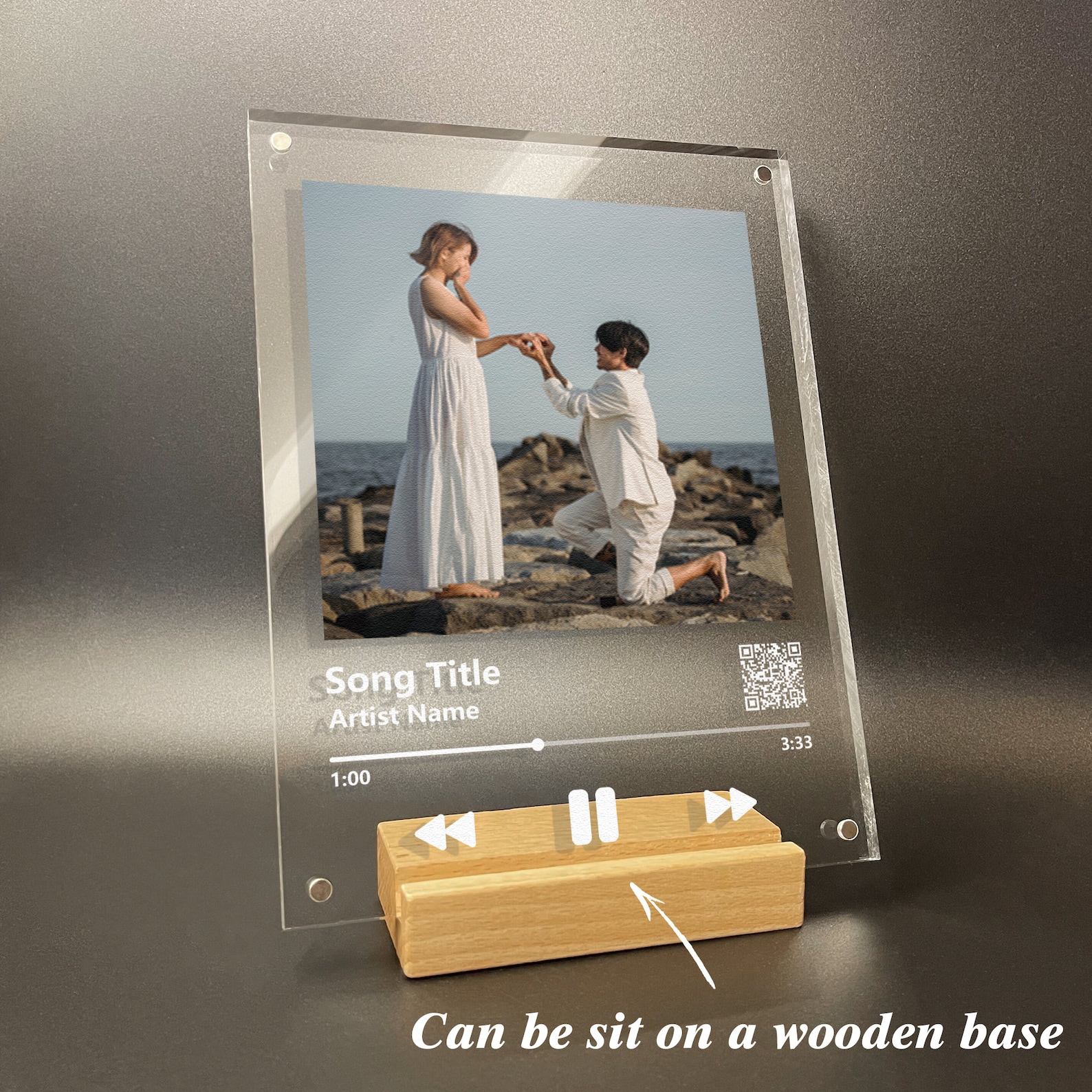Custom Music and Song Plaque Personalized Picture Frames - Etsy
