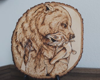 Fish Wood Burning - Etsy