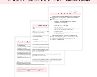 Yoni Steam Intake Form - Etsy