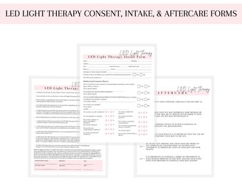 Led Consent Form - Etsy Hong Kong