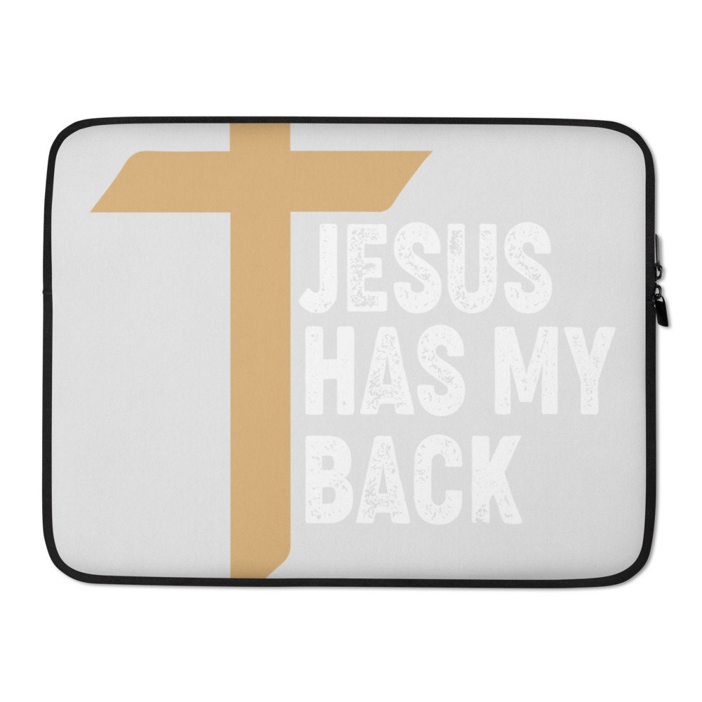 Jesus Laptop Sleeve Religious Gift Student Laptop Bag - Etsy