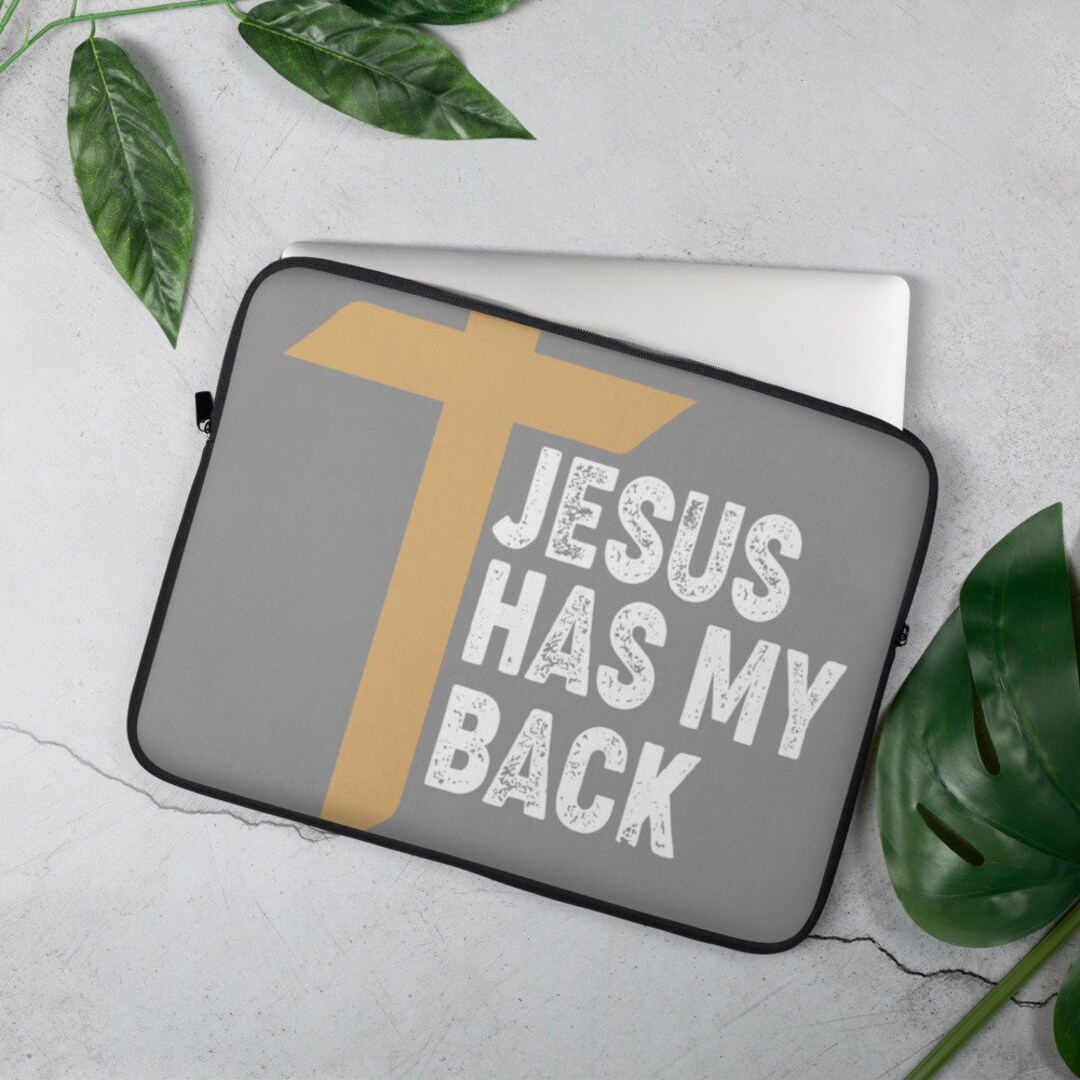 Jesus Laptop Sleeve Religious Gift Student Laptop Bag - Etsy