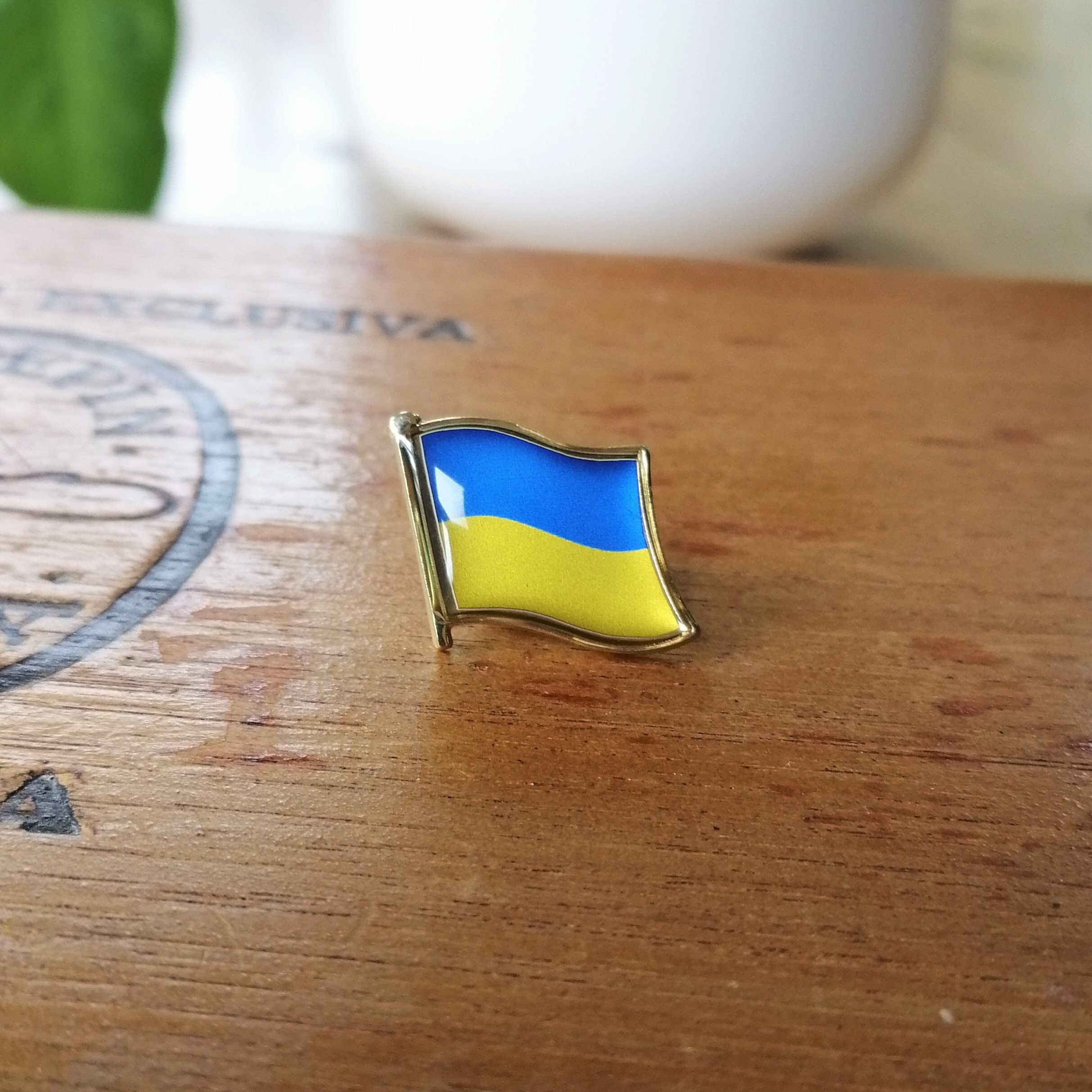 Ukrainian Flag Lapel Pins - Etsy