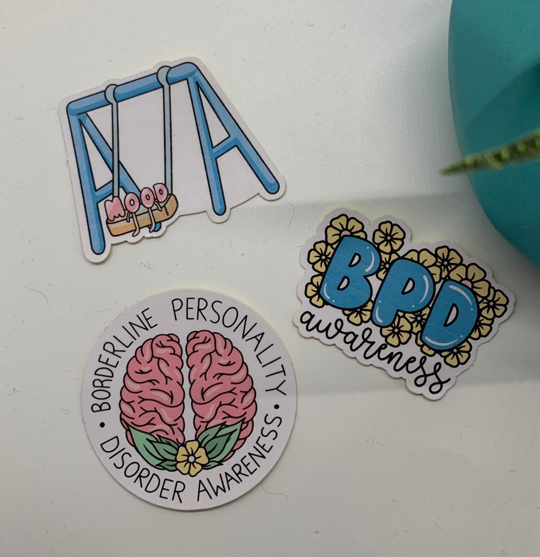 Bpd Awareness Sticker Pack 3 Stickers - Etsy
