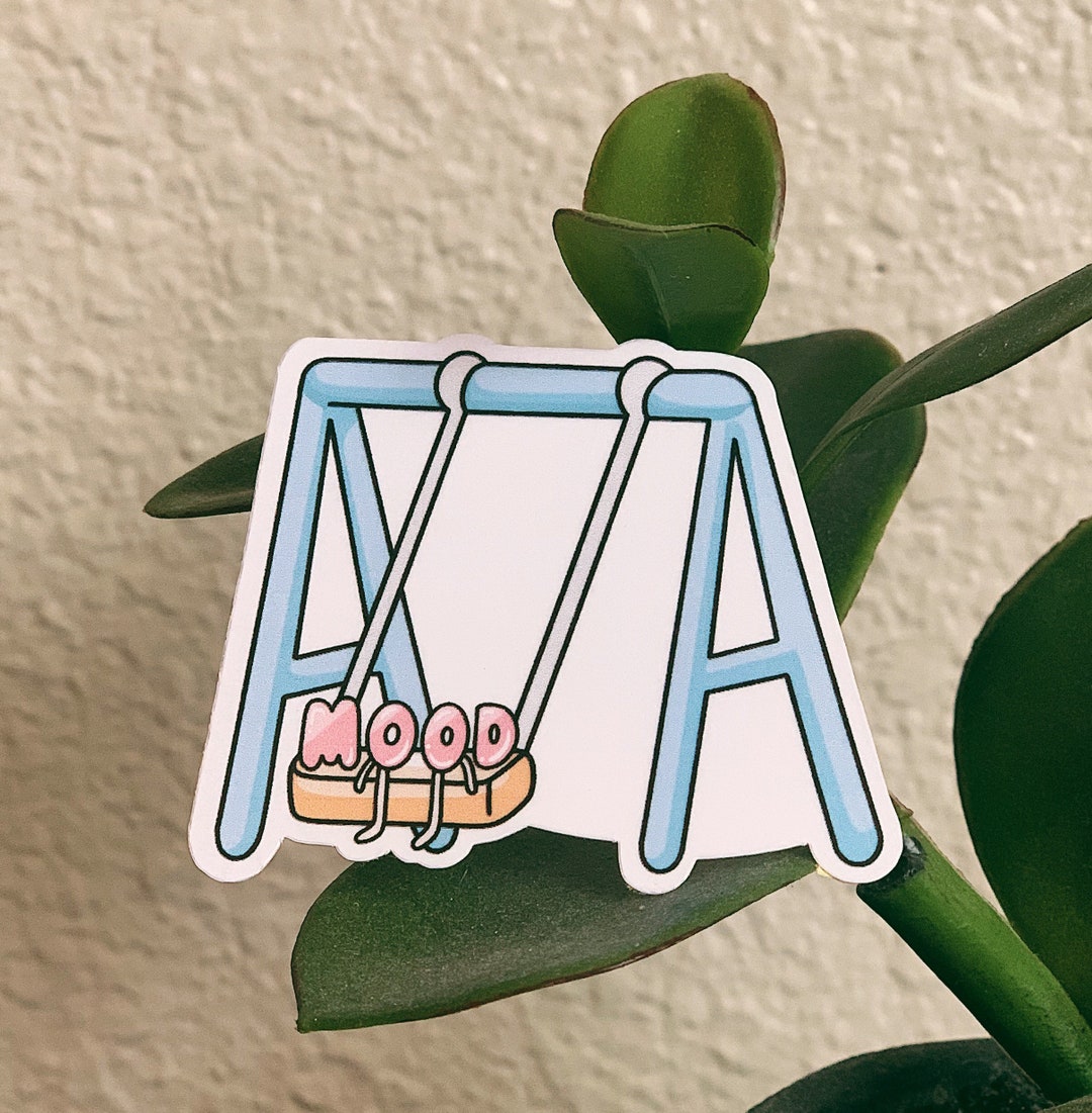 Mood Swings Bpd Mental Health Sticker - Etsy UK