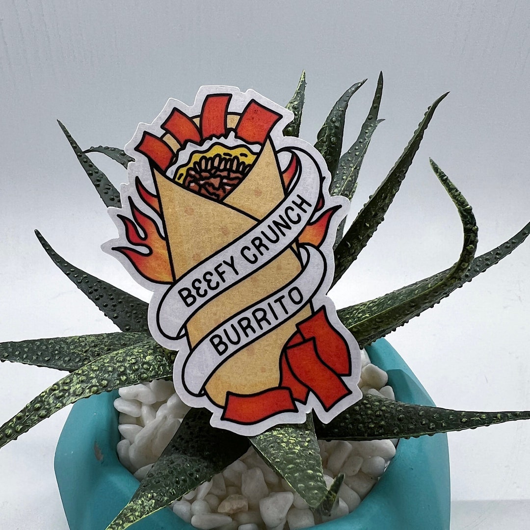 Beefy Crunch Sticker - Etsy