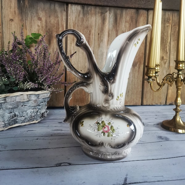 Italy Pitcher Vintage Ceramic - Etsy