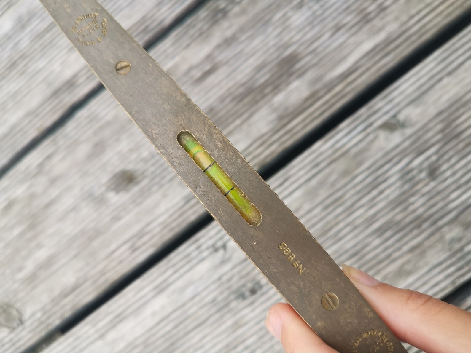 Vintage Level Tool Antique Quality Tool by ELVICTA Old - Etsy