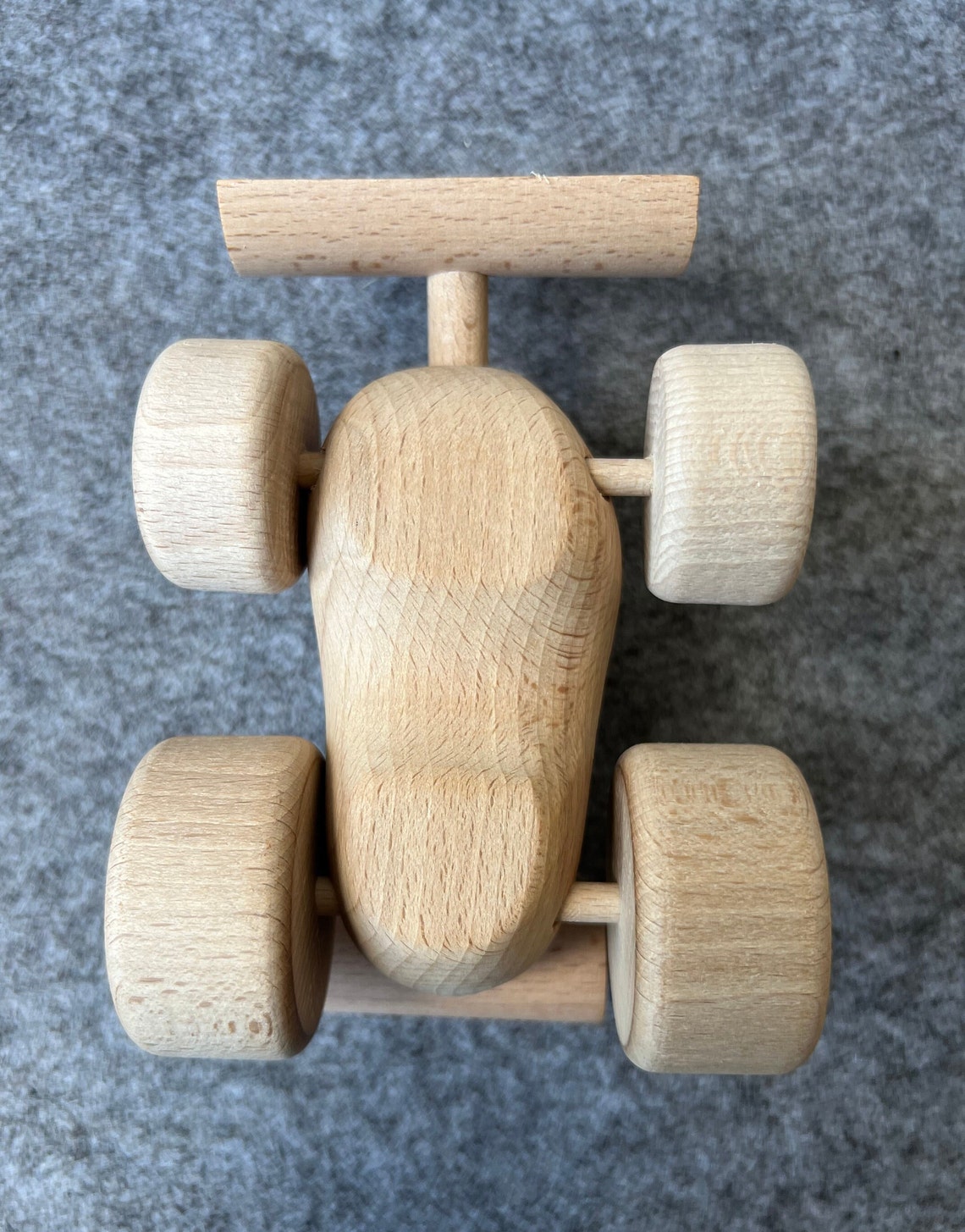 Wooden Tractor Toy, Handmade Wood Toy Farmer Tractor, Wooden Car, 100% ...