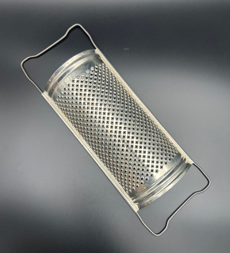 Vintage Vegetable Grater, Mars Hand Potato Shredder, Tin Metal Cutter ...