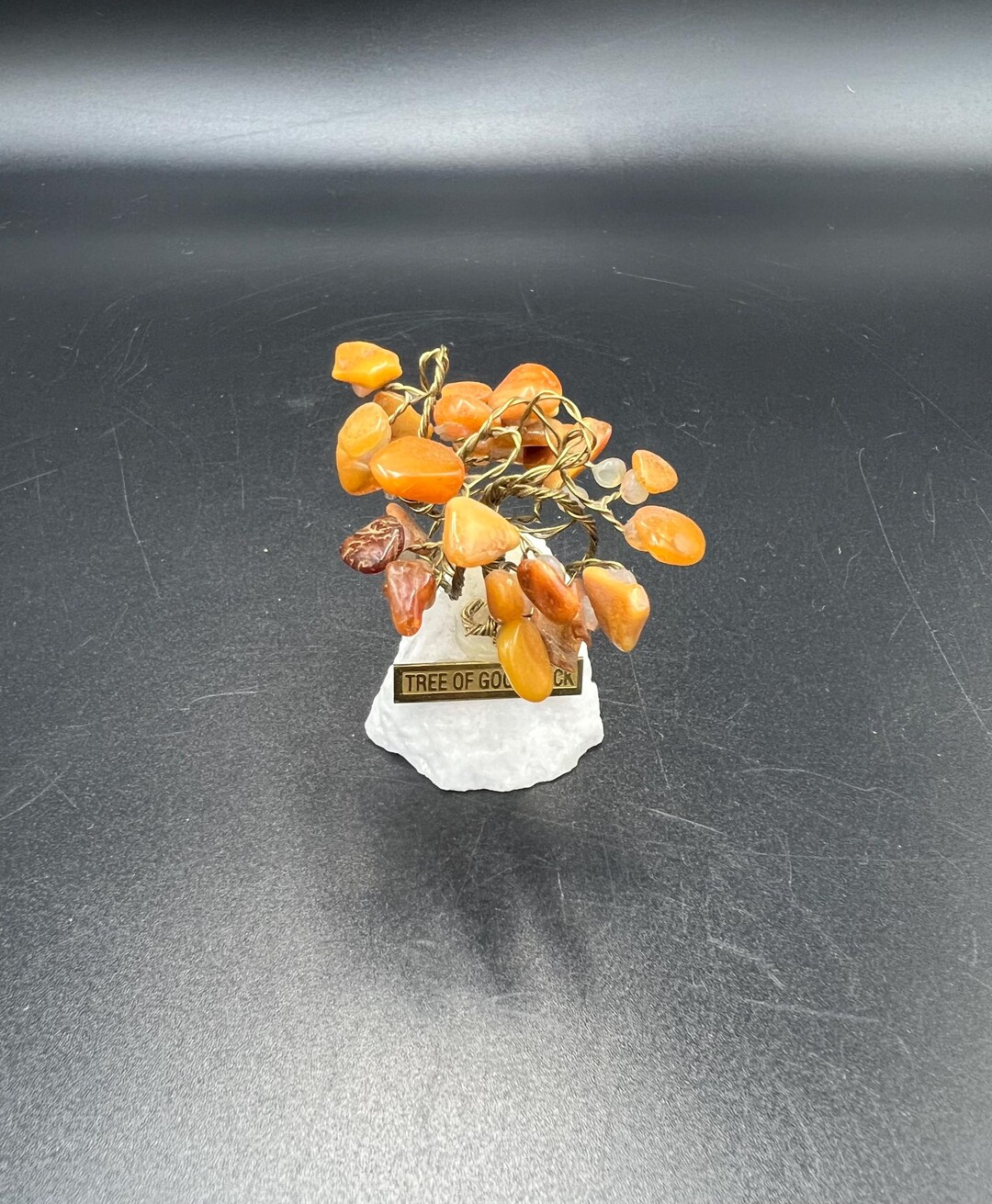Vintage Amber Tree, the Tree of Good Luck, Natural Real Amber Souvenir ...