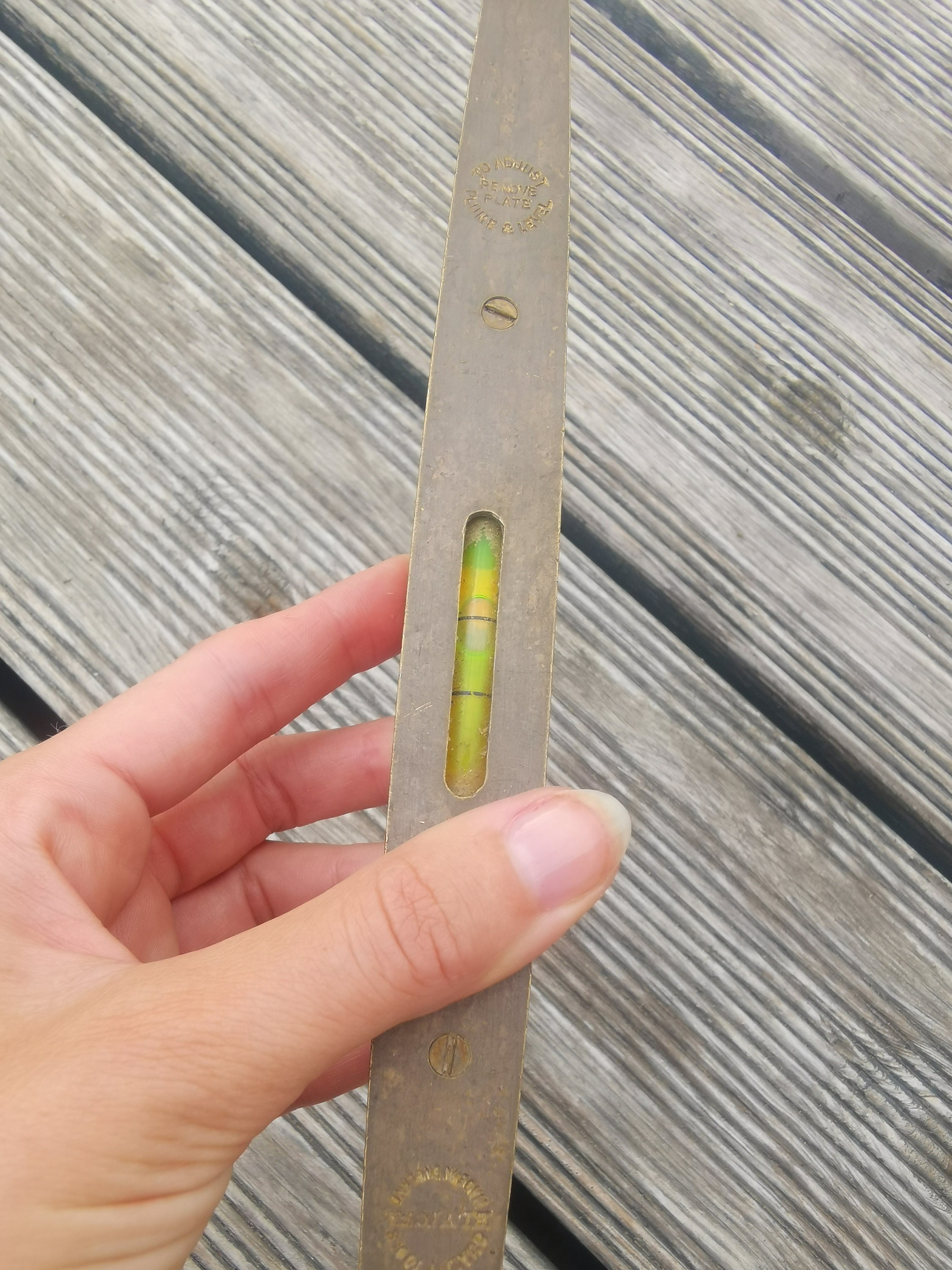 Vintage Level Tool Antique Quality Tool by ELVICTA Old - Etsy