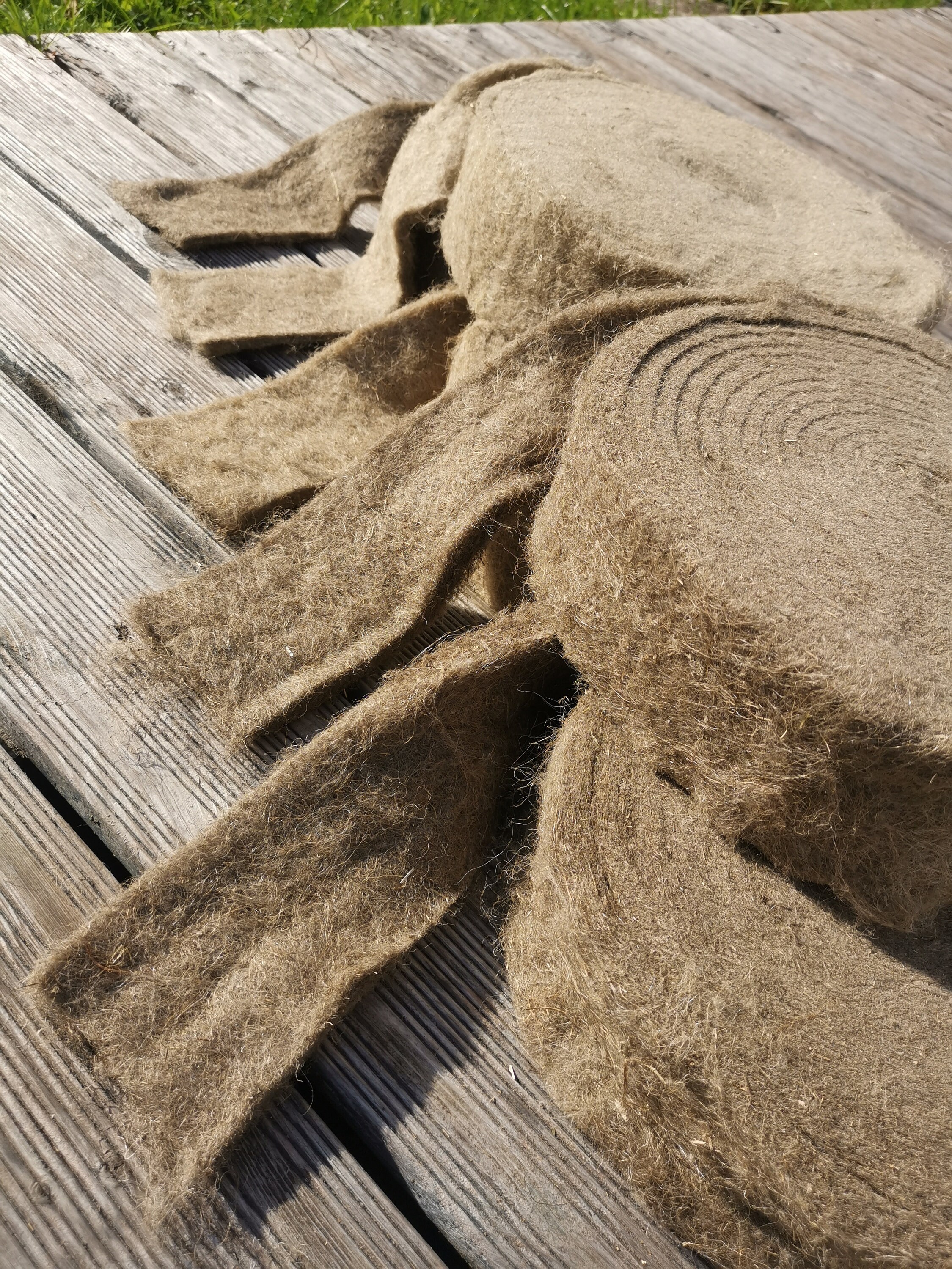 Natural Linen Fibre, Flax Tow 10cm Width, Eco Flax Filling Fiber for ...