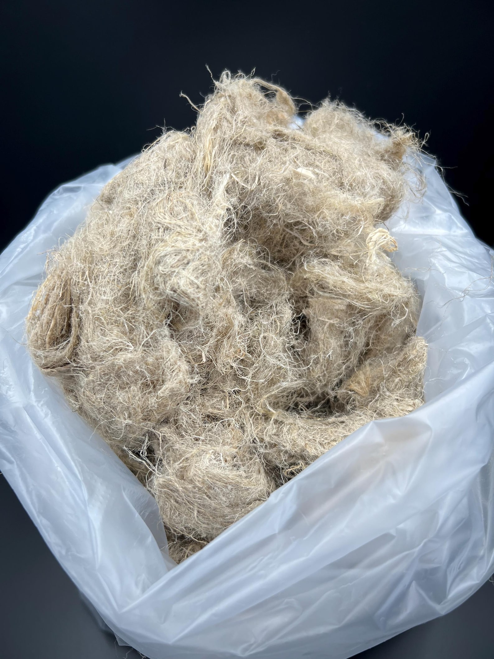 Natural Hemp Fibre, Hemp Tow 200g / 7oz Raw Eco Filling Fiber for ...