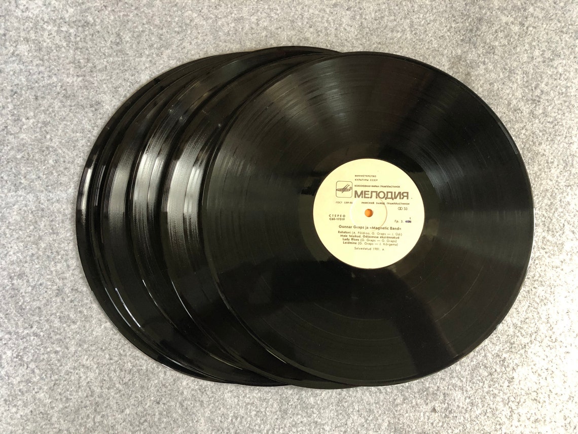 Vinyl Record for Crafting, VERY SCRATCHED, Used Vinyl Record Albums ...