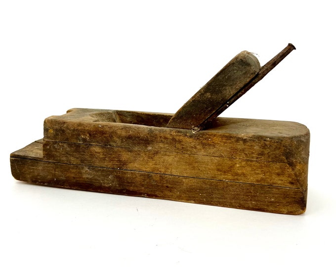 Vintage Wooden Planer, Hand Planer for Wood, Hand Carpenter Tool ...