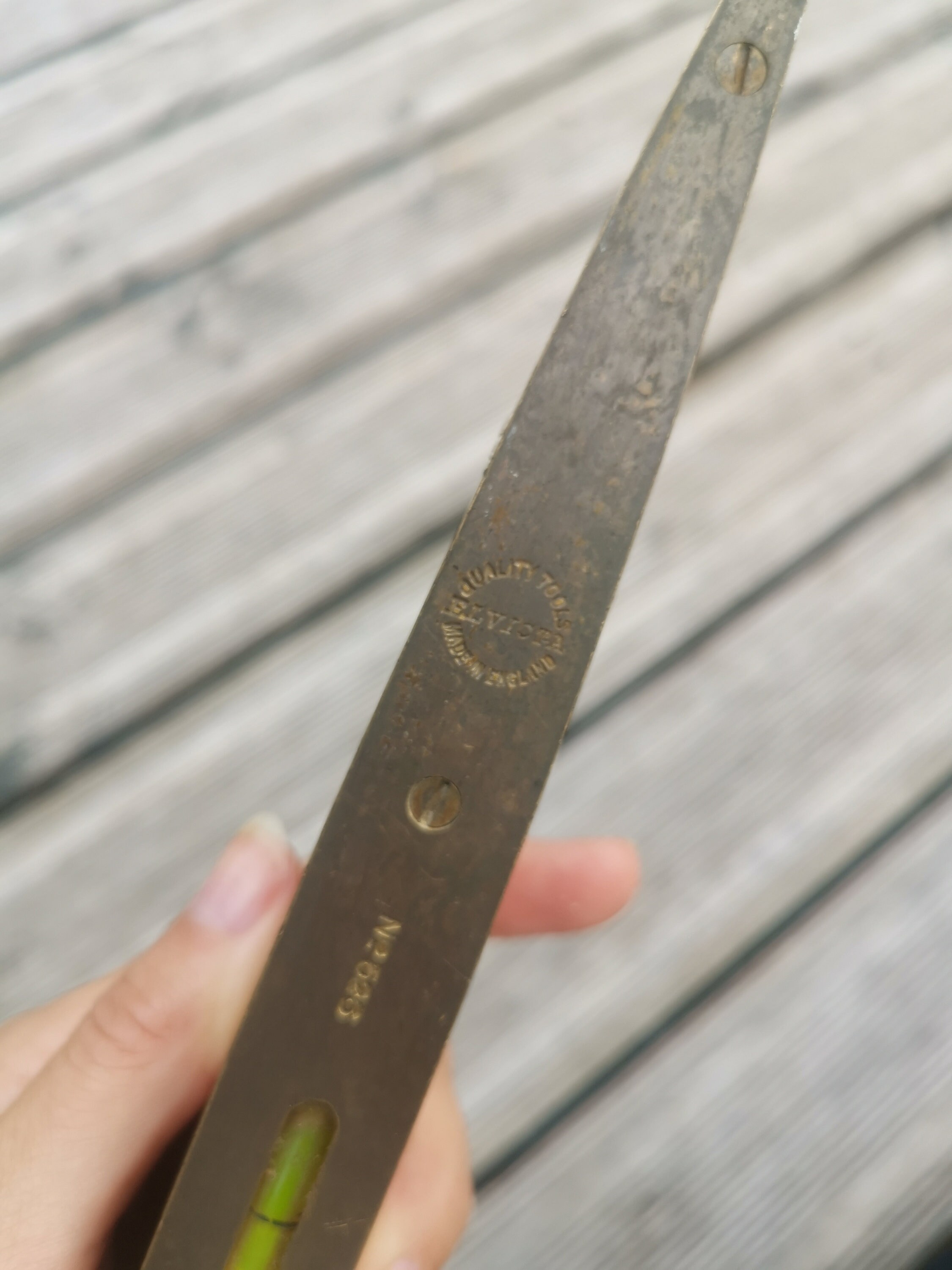 Vintage Level Tool Antique Quality Tool by ELVICTA Old - Etsy