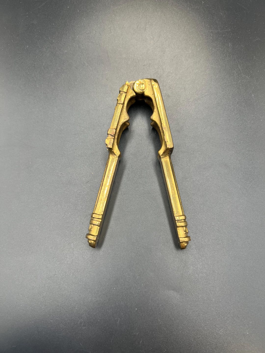 Vintage Nut Cracker, Solid Brass Shakespeare Nutcracker Tool, Retro ...