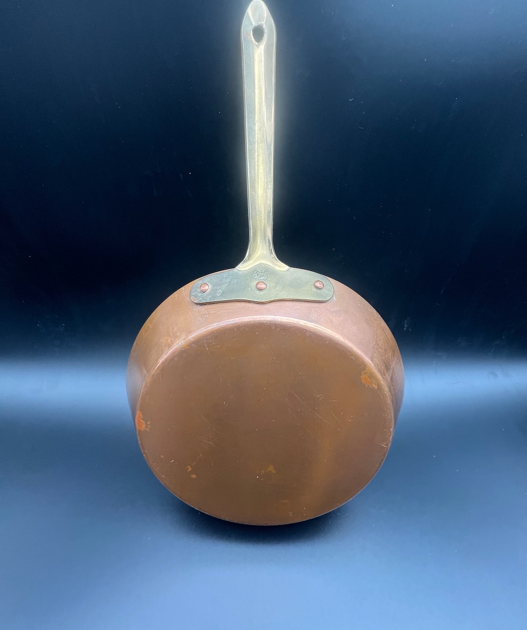 Vintage Copper Pan, Copper Baking Pan With Handler, Douro B&M Portugal ...