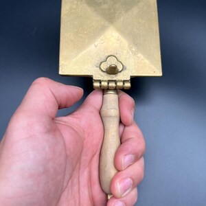 Vintage Silent Butler, Antique Crumb Catcher, Brass Square Metal Pan ...