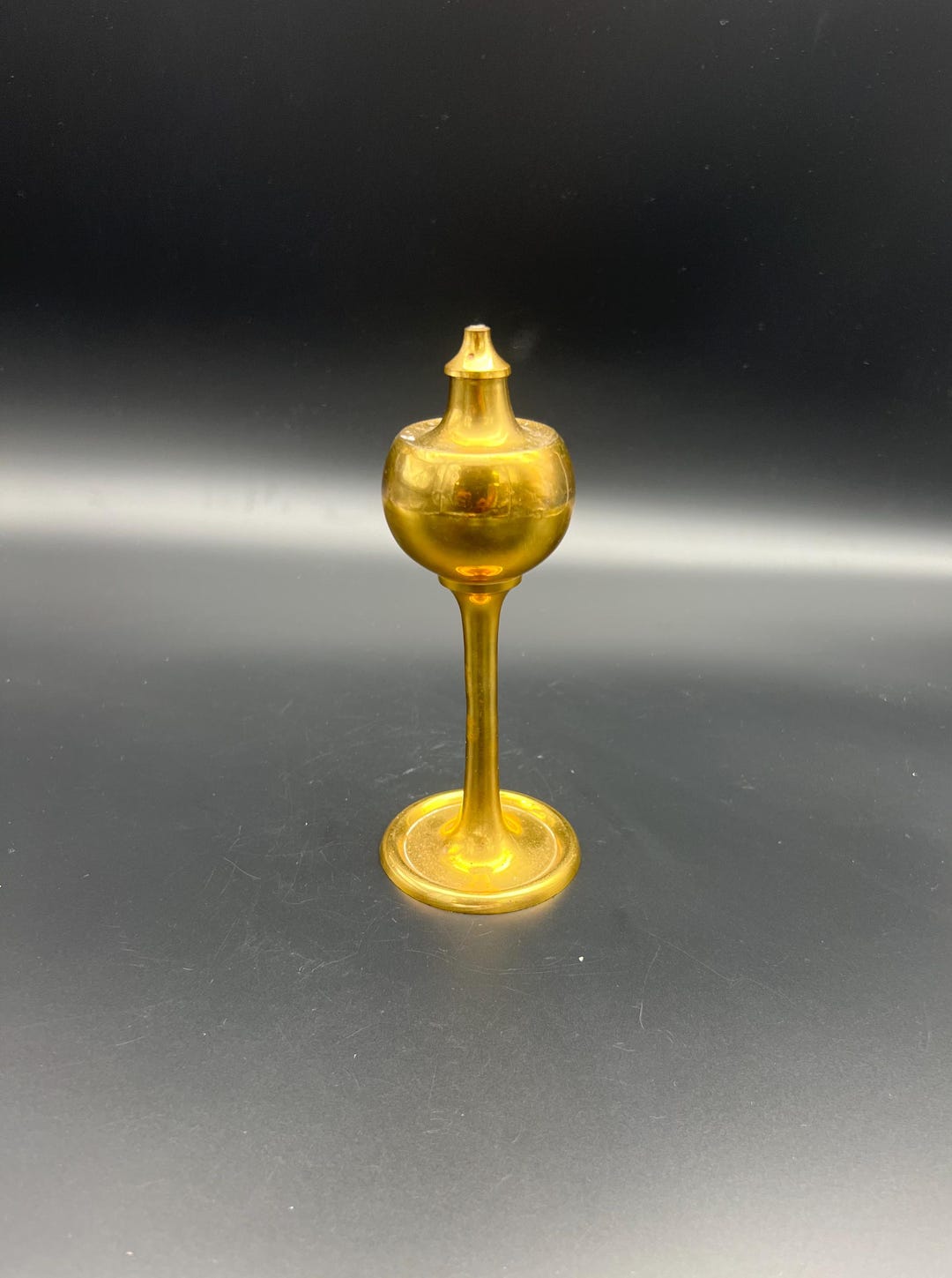 Vintage Oil Lamp, Solid Brass Lantern, Small Kerosene Light, Ball Shape ...