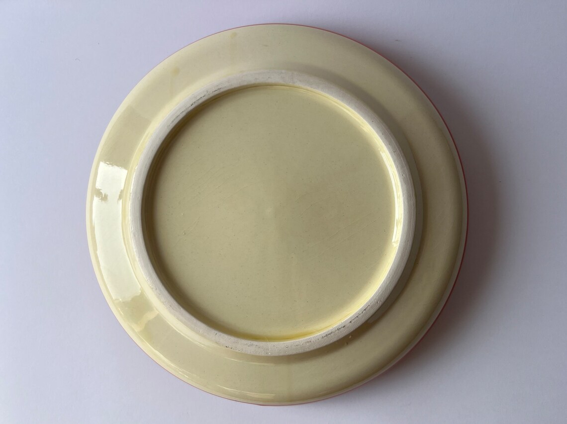 Vintage Divided Plate, Serving Platter, Pottery Serving Snack Dish ...