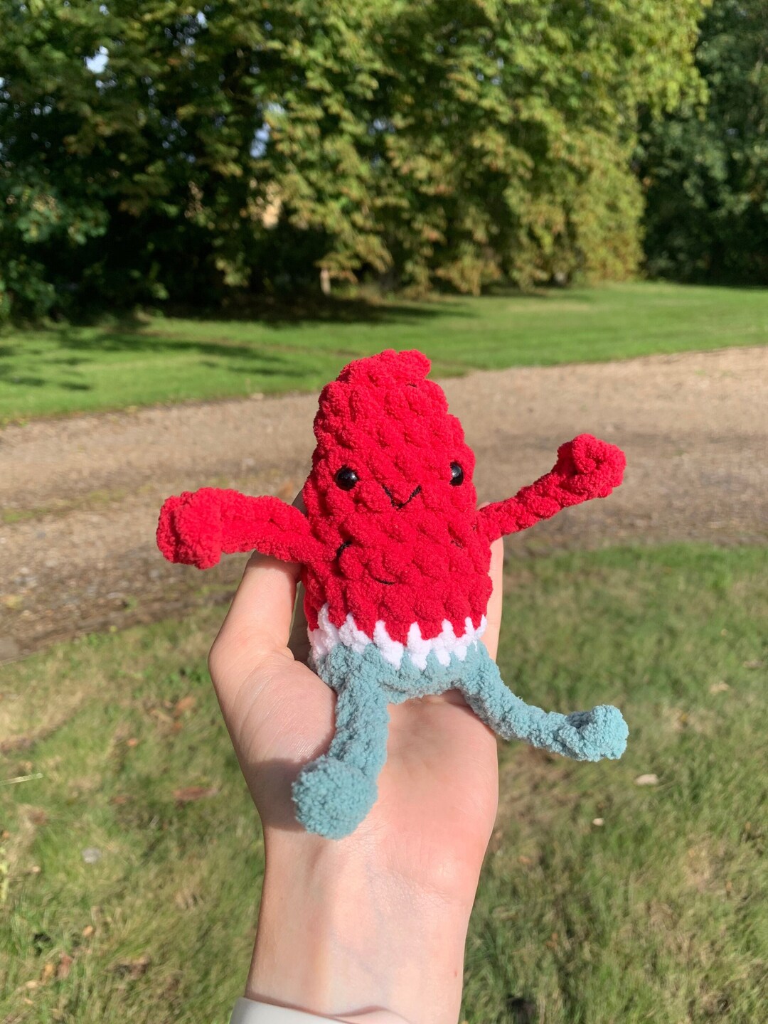 Watermelon Plushie - Etsy