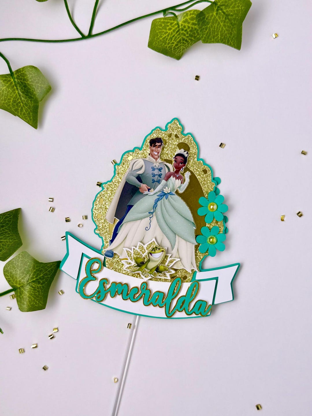 Princess Tiana Cake Topper, Princess and the Frog Birthday - Etsy Canada