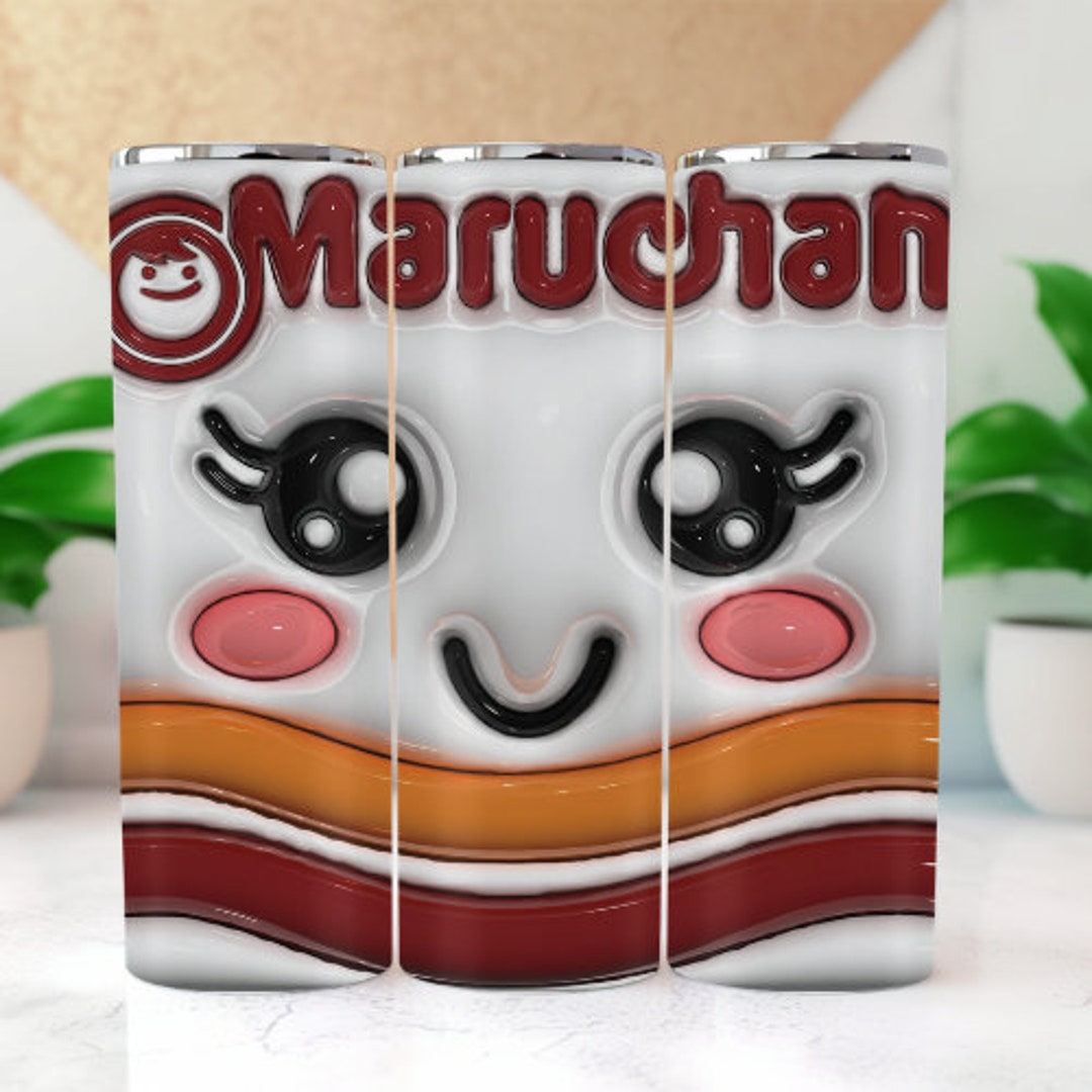 Maruchan Sublimation Tumbler Wrap Png 3D - Etsy