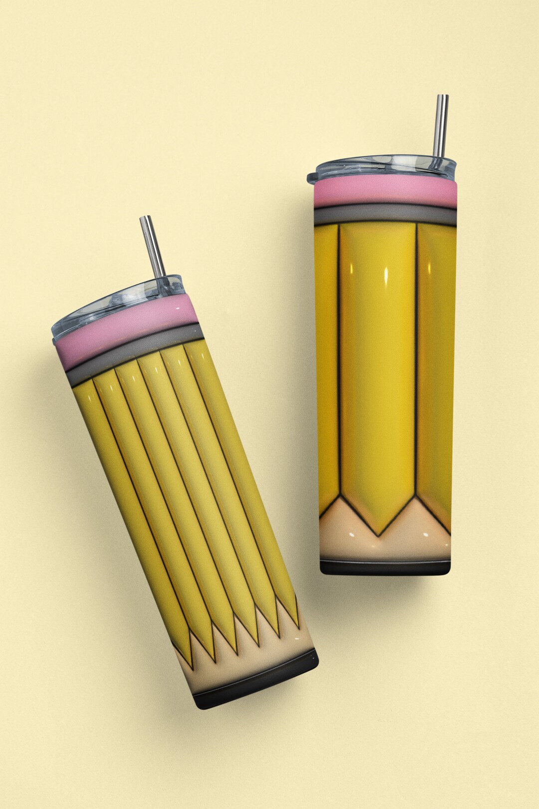Pencil Sublimation Wrap Png 3D - Etsy