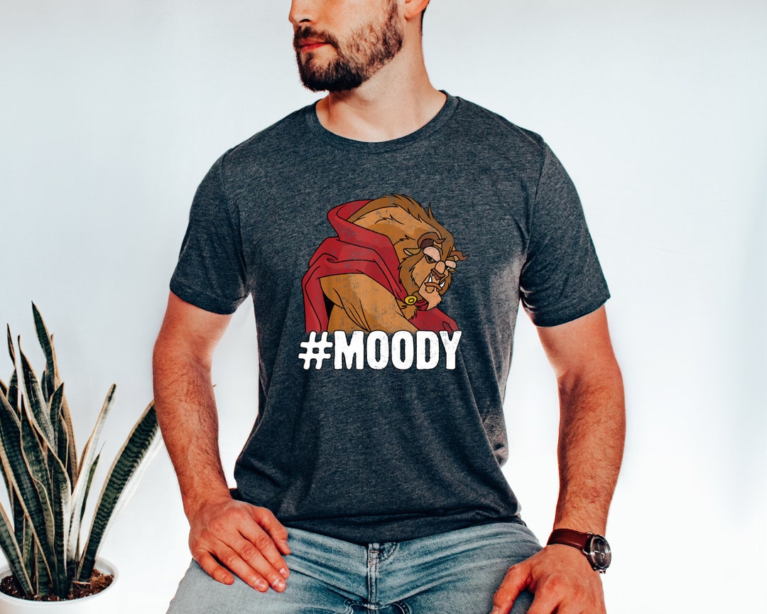 The Beast Moody Shirt,the Beast Shirt,mens Beast Shirt,disney Beauty ...
