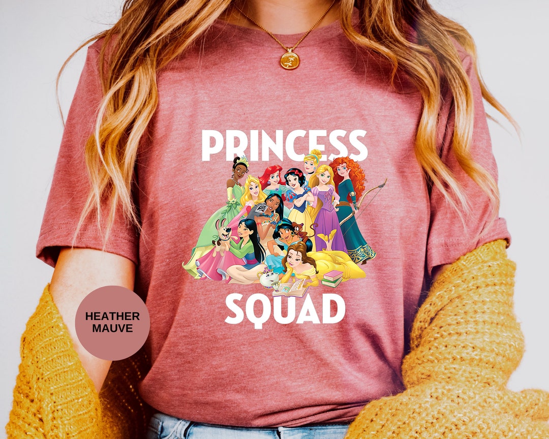 Disney Princess Squad Shirt,disney Princess,disney Trip Shirt,custom ...