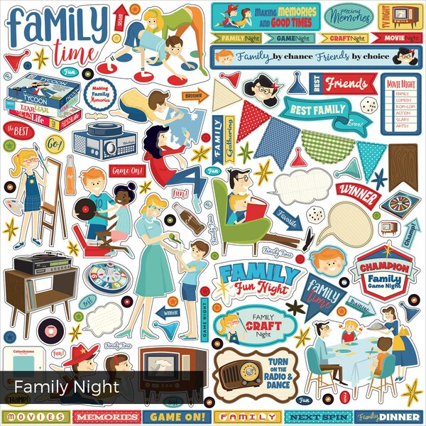 Scrapbook Stickers - Etsy