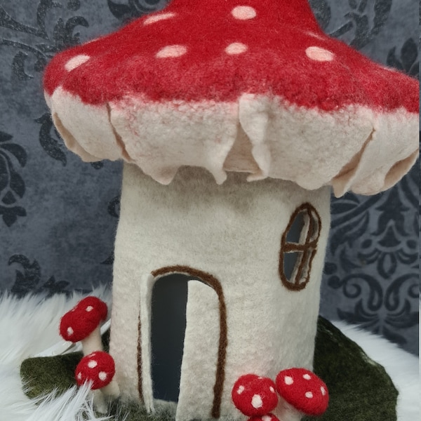 Felted Fairy Lamp - Etsy
